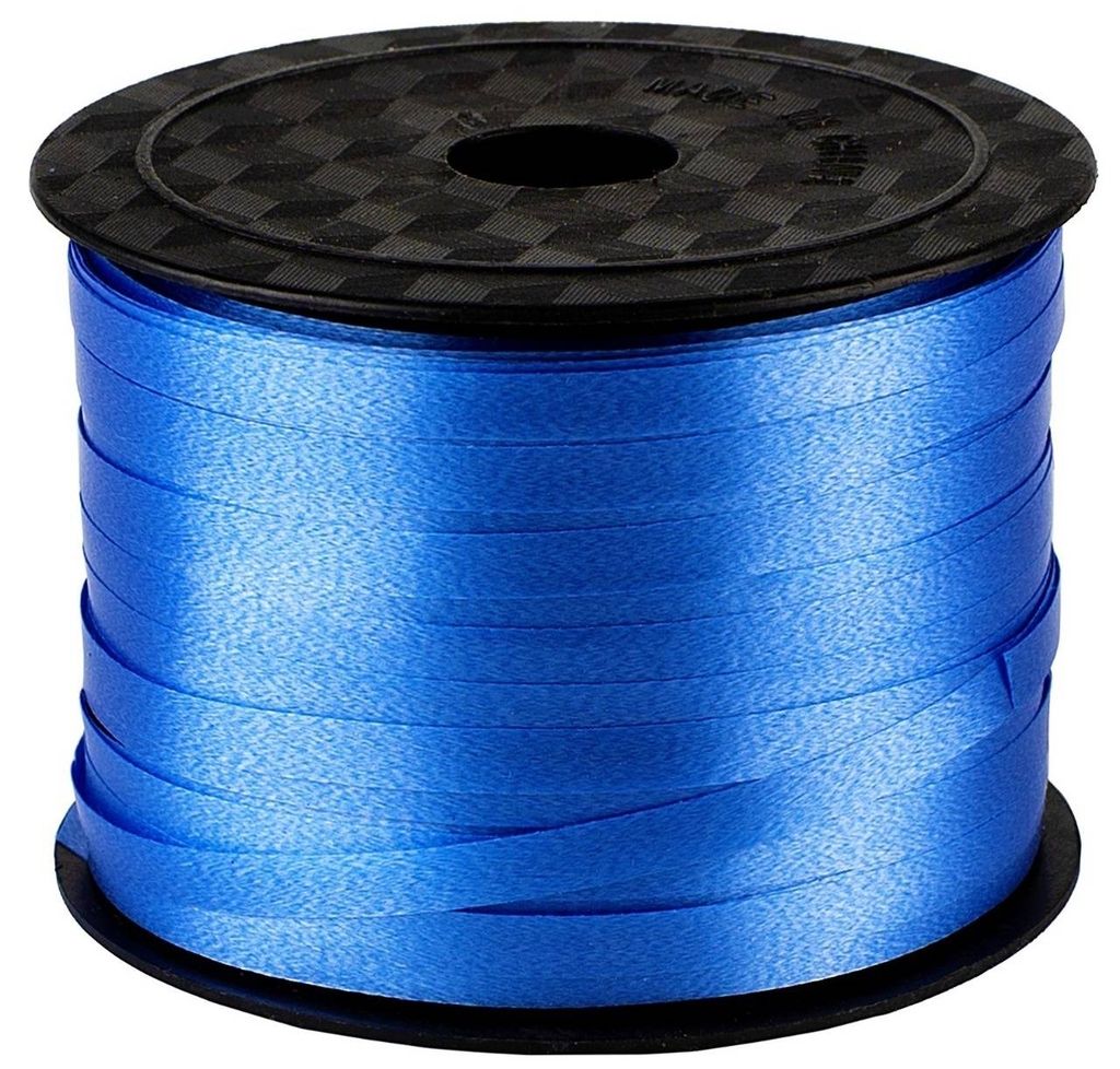 Royal Blue Poly Ribbon for Helium Filled Balloons Wedding Birthday ...