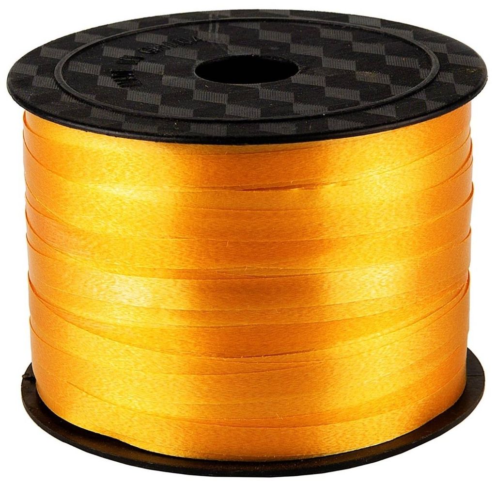 Gold Poly Ribbon for Helium Filled Balloons Wedding Birthday Party Baby ...