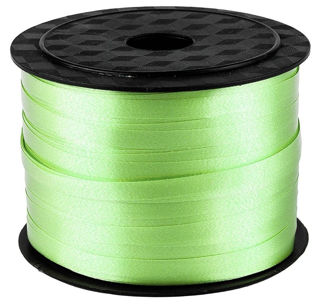 Lime Green Poly Ribbon for Helium Filled Balloons Wedding Birthday ...