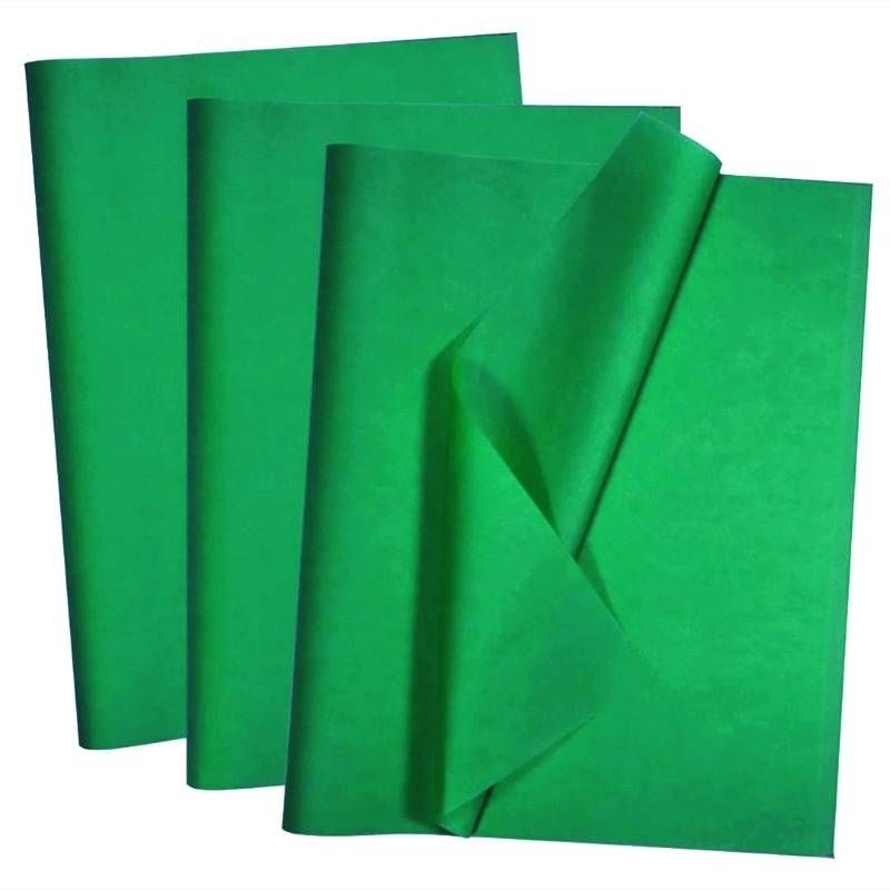 Dark Green Tissue/grease Sheets Paper, 50 x 75cm, 25 pcs | Packaging ...